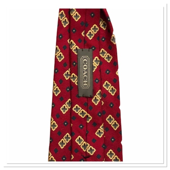 Coach | Accessories | Vintage Coach Mens Italian Silk Necktie | Poshmark